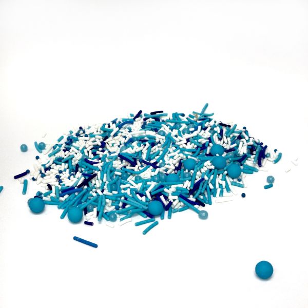 Shop Blue sprinkle medley | Coast Cakes