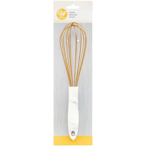 Shop Large Gold Balloon Whisk | Wilton | Coast Cakes