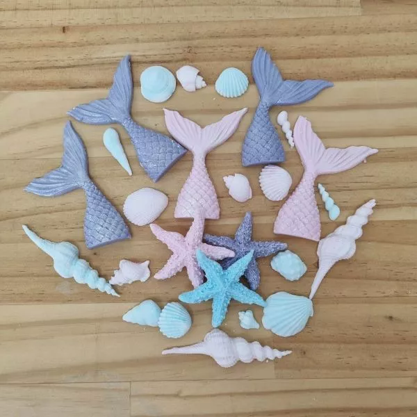 Shop Mermaid Topper Set | Coast Cakes