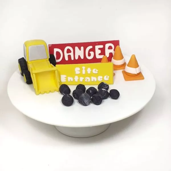 Shop Construction Topper Set | Cake Decorating Supplies NZ | Coast Cakes