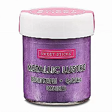Shop Sweet Sticks Bright Purple Lustre Dust | Sweet Sticks | Coast Cakes