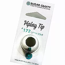Shop Sugar Crafty 172 Open Star Piping Tip | Sugar Crafty | Coast Cakes