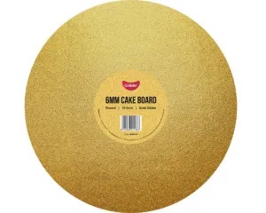 Shop 10 Inch Glitter Gold Board | GoBake | Coast Cakes