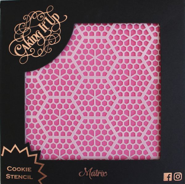 Shop Matrix Cookie Stencil | Caking It Up | Coast Cakes
