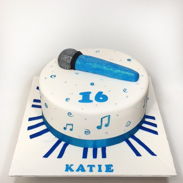 Microphone Cake