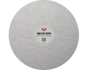 Shop 12 Inch Silver Glitter Board | GoBake | Coast Cakes