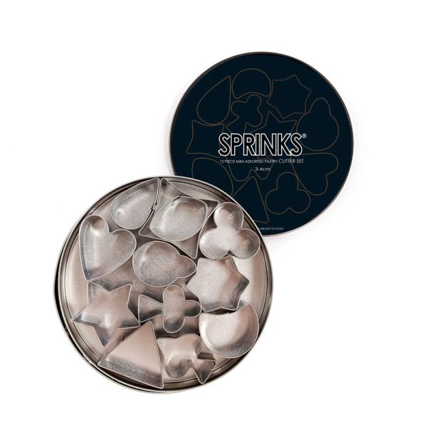 Shop 12 Piece Mini Assorted Cutter Set | Sprinks | Coast Cakes