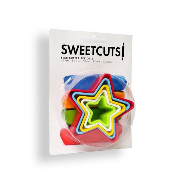Shop Star Cutters (Set of 5) | SweetCuts | Coast Cakes