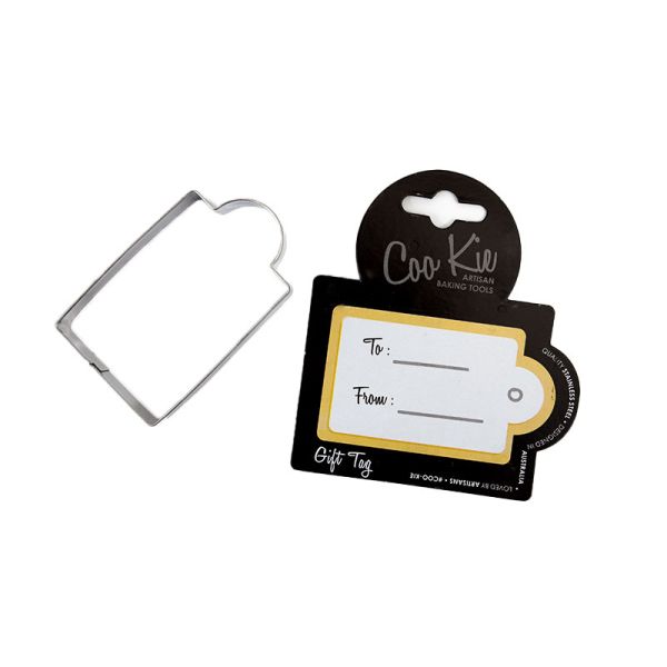 Shop Gift Tag Cookie Cutter | Coo Kie | Coast Cakes