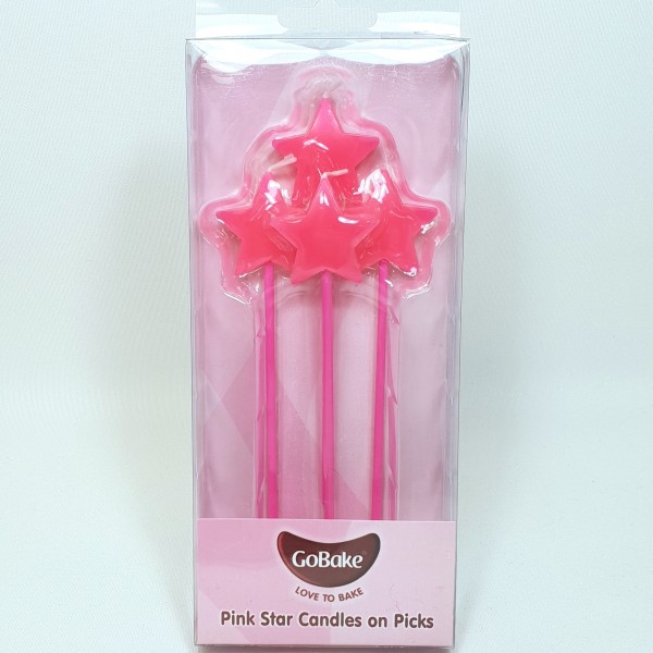 Shop Pink Stars on Picks | GoBake | Coast Cakes