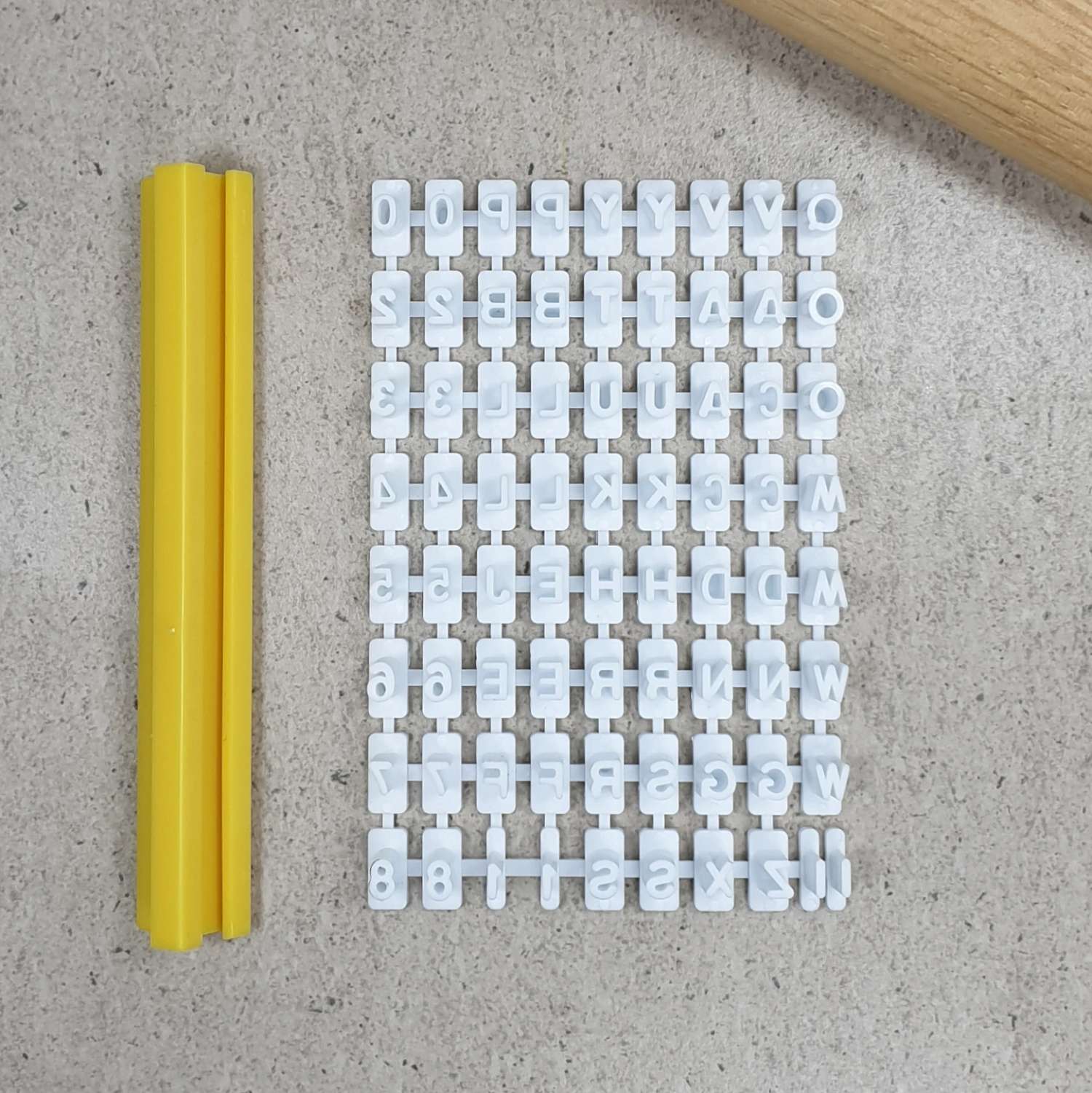 Shop Mini Alphabet Letterpress Embosser Set