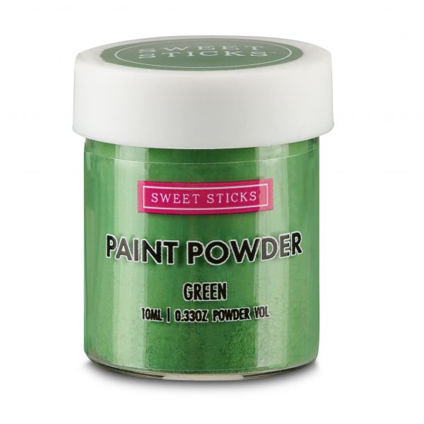 Shop Green Paint Powder | Sweet Sticks | Coast Cakes