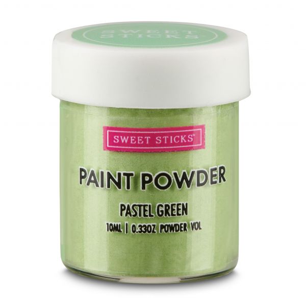 Shop Pastel Green Paint Powder | Sweet Sticks | Coast Cakes