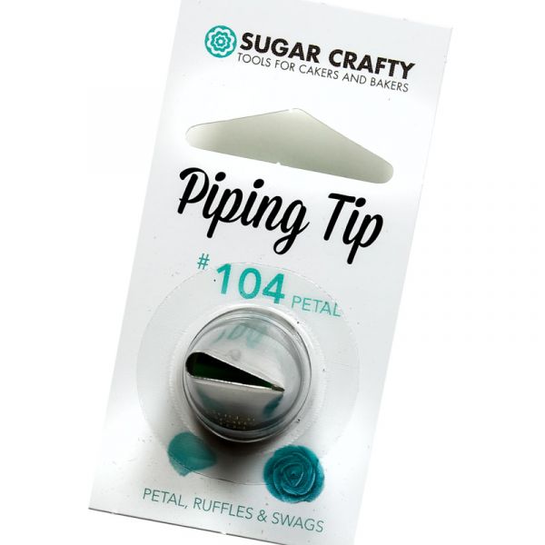 Shop 104 Petal Piping Tip | Sugar Crafty | Coast Cakes