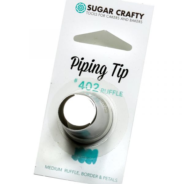 Shop 402 Ruffle Piping Tip | Sugar Crafty | Coast Cakes